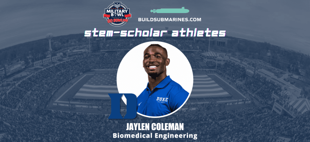 Jaylen Coleman, Duke University | Military Bowl